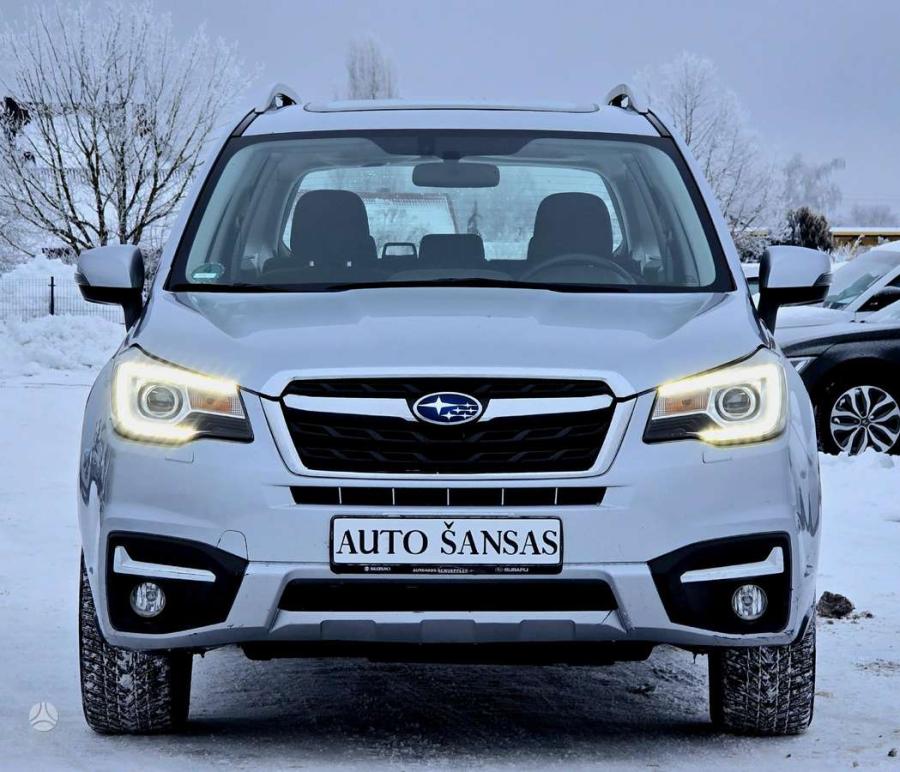 Zils Subaru Forester 2017 Tauragė, ar dzinēja tilpumu 2.00 L un nobraukumu 150 tūkst. km par 10350 €, foto 1 vietnē AUTOMOTO.COM.LV