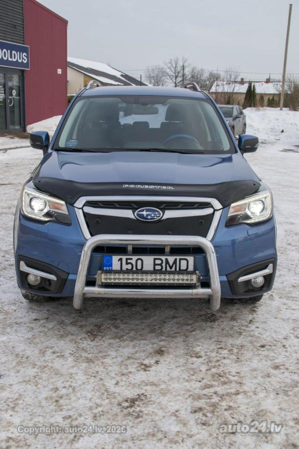 Blue Subaru Forester 2017 in Johvi, with an engine capacity of 2.00 L and mileage of 158 thousand km for 14000 €, photo 2 on AUTOMOTO.COM.LV