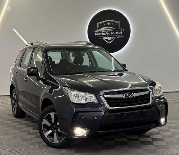 Blue Subaru Forester 2018 in Marijampole, with an engine capacity of 2.00 L and mileage of 230 thousand km for 12850 €, photo 1 on AUTOMOTO.COM.LV