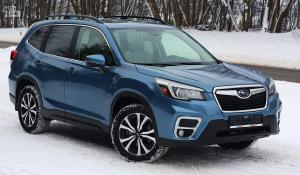 Zils Subaru Forester 2020 Petrikaičiai, ar dzinēja tilpumu 2.50 L un nobraukumu 90 tūkst. km par 17999 €, foto 5 vietnē AUTOMOTO.COM.LV