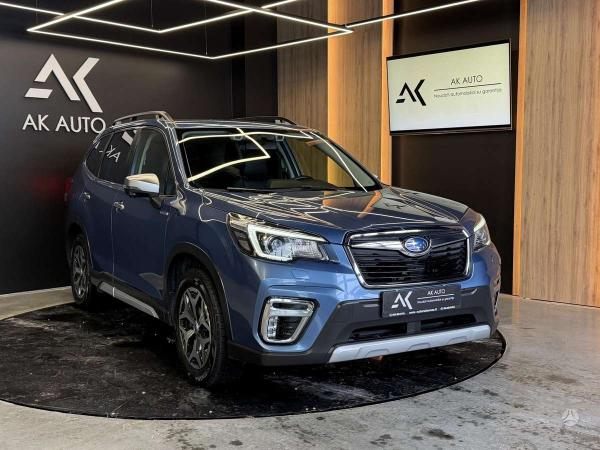 Blue Subaru Forester 2021 in Kaunas, with an engine capacity of 2.00 L and mileage of 89 thousand km for 23490 €, photo 3 on AUTOMOTO.COM.LV