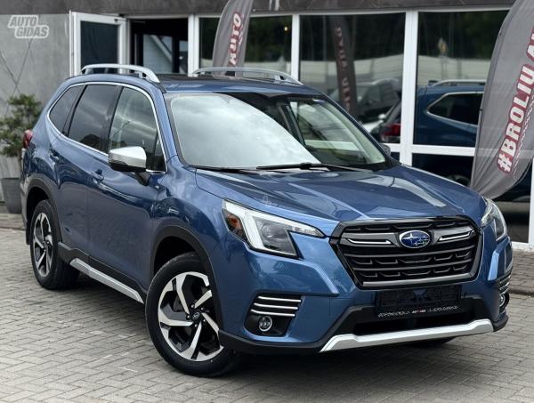 Blue Subaru Forester 2022 in Radviliskis, with an engine capacity of 2.50 L and mileage of 37 thousand km for 20950 €, photo 2 on AUTOMOTO.COM.LV