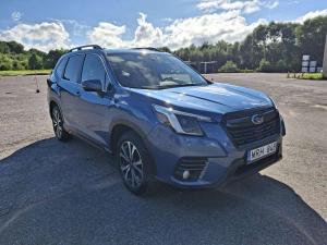 Blue Subaru Forester 2023 in Klaipeda, with an engine capacity of 2.50 L and mileage of 81 thousand km for 21600 €, photo  on AUTOMOTO.COM.LV