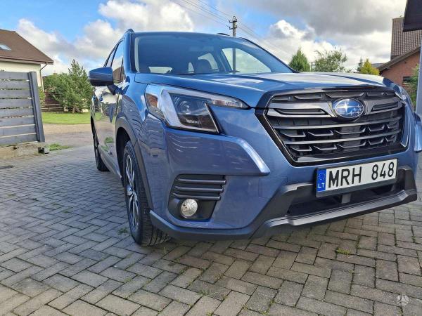 Blue Subaru Forester 2023 in Klaipeda, with an engine capacity of 2.50 L and mileage of 81 thousand km for 21600 €, photo 3 on AUTOMOTO.COM.LV