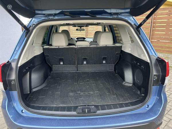 Blue Subaru Forester 2023 in Klaipeda, with an engine capacity of 2.50 L and mileage of 81 thousand km for 21600 €, photo 8 on AUTOMOTO.COM.LV