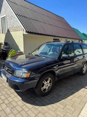 Blue Subaru Forester 2005 in Vilnius, with an engine capacity of 2.46 L and mileage of 268 thousand km for 1900 €, photo 10 on AUTOMOTO.COM.LV