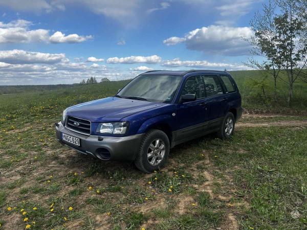 Субару Форестер 2002 в Алитус на AUTOMOTO.COM.LV Синий Субару Форестер 2002 в Алитус, объемом двигателя 2.00 л и пробегом 85 тыс. км за 1900 €, фото 1 на AUTOMOTO.COM.LV