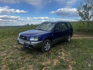 Синий Субару Форестер 2002 в Алитус, объемом двигателя 2.00 л и пробегом 85 тыс. км за 1900 €, фото  на AUTOMOTO.COM.LV