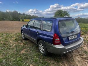 Синий Субару Форестер 2002 в Алитус, объемом двигателя 2.00 л и пробегом 85 тыс. км за 1900 €, фото 5 на AUTOMOTO.COM.LV