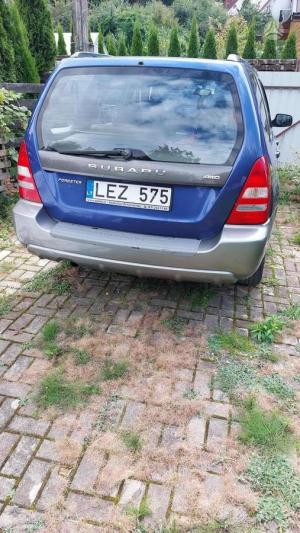 Zils Subaru Forester 2004 Viļņa, ar dzinēja tilpumu 1.99 L un nobraukumu 360 tūkst. km par 2500 €, foto 5 vietnē AUTOMOTO.COM.LV