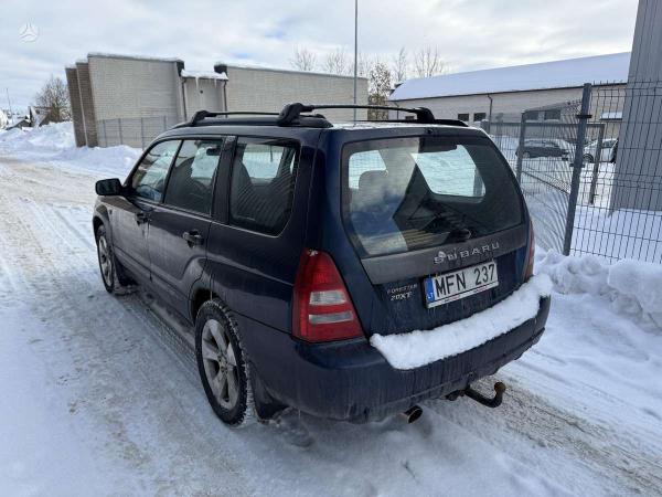 Blue Subaru Forester 2005 in Telschi, with an engine capacity of 2.00 L and mileage of 208 thousand km for 3800 €, photo 4 on AUTOMOTO.COM.LV