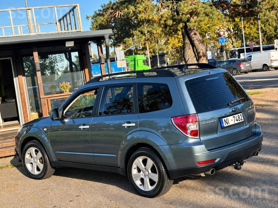 Blue Subaru Forester 2008 in Riga, with an engine capacity of 2.00 L and mileage of 315 thousand km for 2790 €, photo 6 on AUTOMOTO.COM.LV