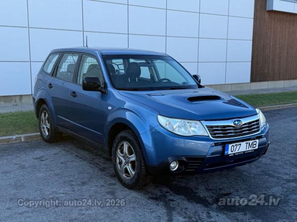 Blue Subaru Forester 2009 in Tartu, with an engine capacity of 2.00 L and mileage of 320 thousand km for 2200 €, photo 3 on AUTOMOTO.COM.LV