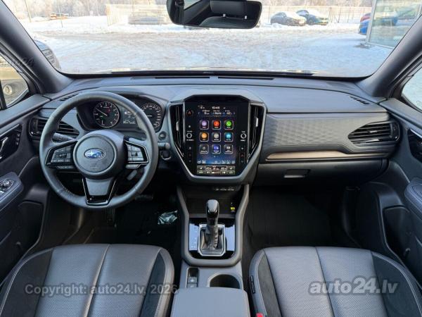 Blue Subaru Forester 2024 in Johvi, with an engine capacity of 2.00 L and mileage of 9 thousand km for 32900 €, photo 11 on AUTOMOTO.COM.LV