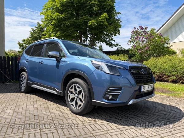 Blue Subaru Forester 2024 in Tallinn, with an engine capacity of 2.00 L and mileage of 42 thousand km for 27900 €, photo 6 on AUTOMOTO.COM.LV