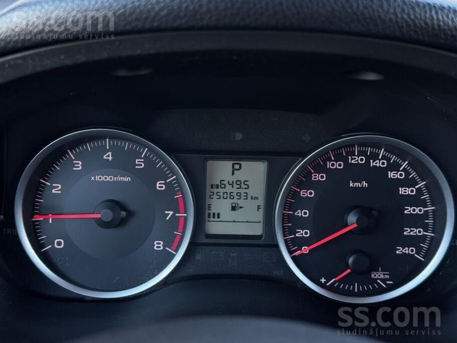 Brown Subaru Forester 2013 in Riga, with an engine capacity of 2.00 L and mileage of 251 thousand km for 7900 €, photo 17 on AUTOMOTO.COM.LV