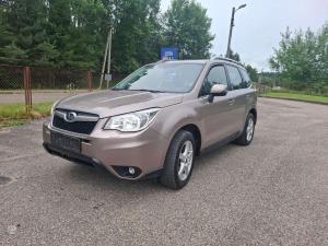 Brown Subaru Forester 2014 in Utena, with an engine capacity of 2.00 L and mileage of 263 thousand km for 6400 €, photo  on AUTOMOTO.COM.LV