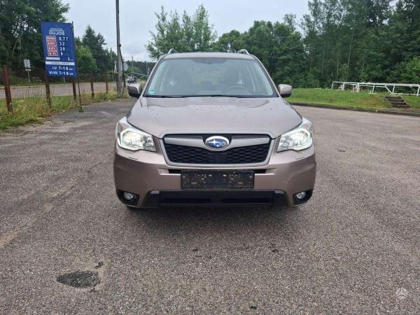 Brown Subaru Forester 2014 in Utena, with an engine capacity of 2.00 L and mileage of 263 thousand km for 6400 €, photo 3 on AUTOMOTO.COM.LV