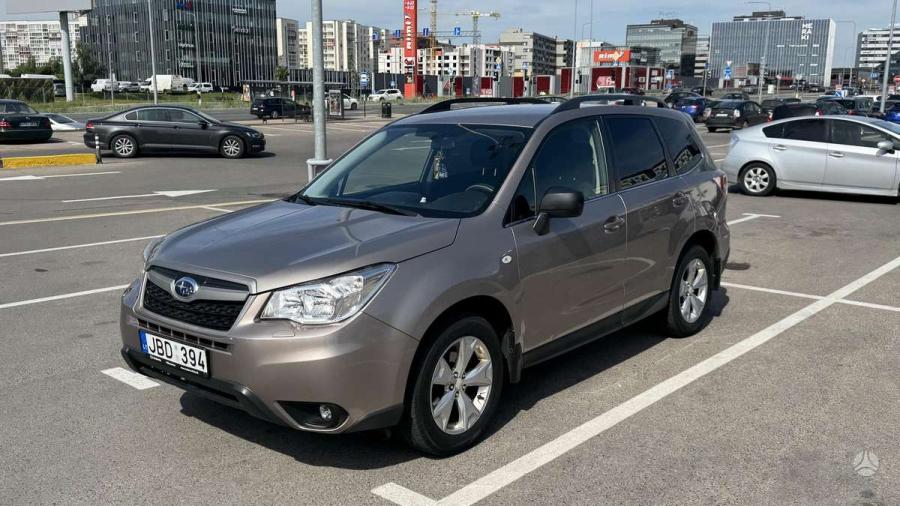 Brūns Subaru Forester 2015 Viļņa, ar dzinēja tilpumu 2.00 L un nobraukumu 100 tūkst. km par 13900 €, foto 1 vietnē AUTOMOTO.COM.LV