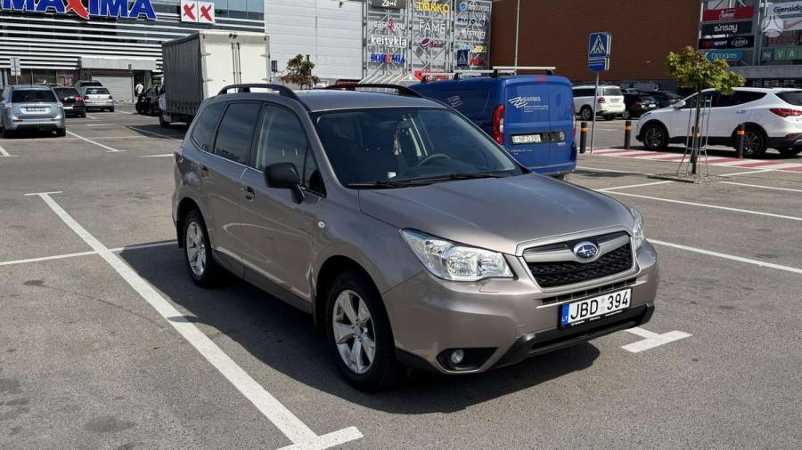 Brūns Subaru Forester 2015 Viļņa, ar dzinēja tilpumu 2.00 L un nobraukumu 100 tūkst. km par 13900 €, foto 4 vietnē AUTOMOTO.COM.LV