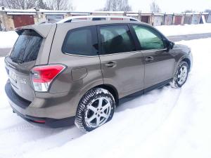 Brown Subaru Forester 2016 in Utena, with an engine capacity of 2.00 L and mileage of 144 thousand km for 9300 €, photo 6 on AUTOMOTO.COM.LV