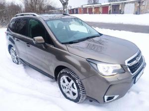 Brown Subaru Forester 2016 in Utena, with an engine capacity of 2.00 L and mileage of 144 thousand km for 9300 €, photo 9 on AUTOMOTO.COM.LV