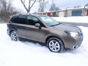 Brown Subaru Forester 2016 in Utena, with an engine capacity of 2.00 L and mileage of 144 thousand km for 9300 €, photo 10 on AUTOMOTO.COM.LV