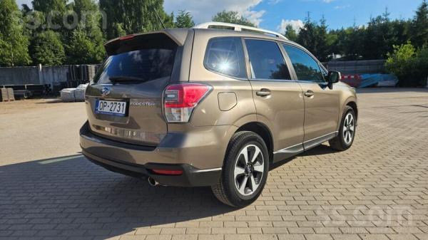 Brown Subaru Forester 2016 in Riga, with an engine capacity of 2.00 L and mileage of 143 thousand km for 12600 €, photo 1 on AUTOMOTO.COM.LV