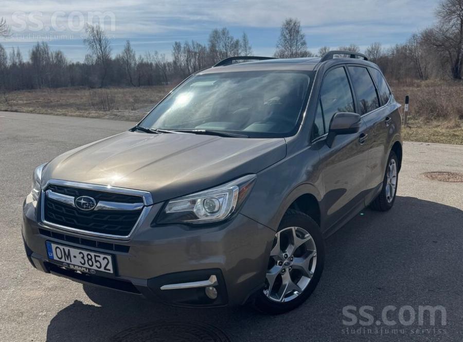 Brown Subaru Forester 2017 in Riga, with an engine capacity of 2.50 L and mileage of 145 thousand km for 13400 €, photo 3 on AUTOMOTO.COM.LV