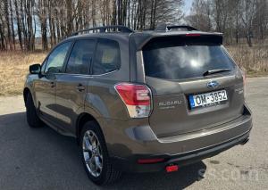 Brown Subaru Forester 2017 in Riga, with an engine capacity of 2.50 L and mileage of 145 thousand km for 13400 €, photo 8 on AUTOMOTO.COM.LV