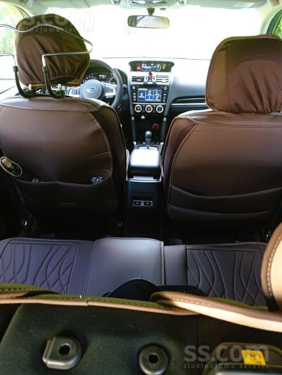 Brown Subaru Forester 2017 in Daugavpils, with an engine capacity of 2.00 L and mileage of 185 thousand km for 12700 €, photo 10 on AUTOMOTO.COM.LV