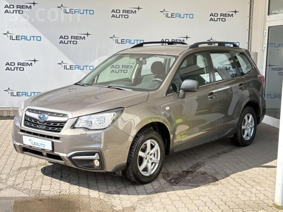 Brown Subaru Forester 2017 in Riga, with an engine capacity of 2.00 L and mileage of 117 thousand km for 14500 €, photo 1 on AUTOMOTO.COM.LV