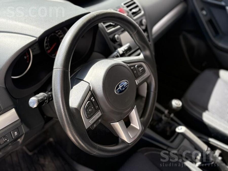 Brown Subaru Forester 2017 in Riga, with an engine capacity of 2.00 L and mileage of 117 thousand km for 14500 €, photo 9 on AUTOMOTO.COM.LV