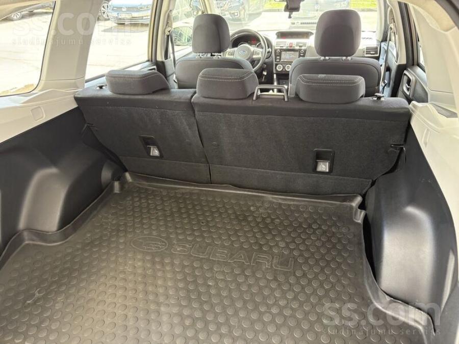 Brown Subaru Forester 2017 in Riga, with an engine capacity of 2.00 L and mileage of 117 thousand km for 14500 €, photo 29 on AUTOMOTO.COM.LV