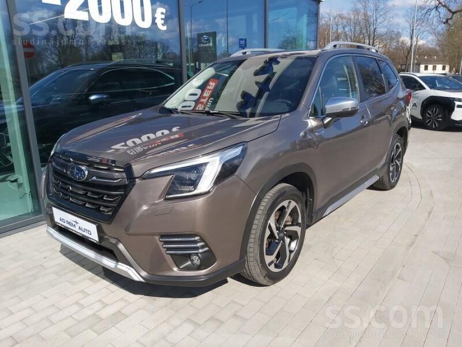 Brūns Subaru Forester 2025 Rīga, ar dzinēja tilpumu 2.00 L un nobraukumu 28 tūkst. km par 33200 €, foto 3 vietnē AUTOMOTO.COM.LV