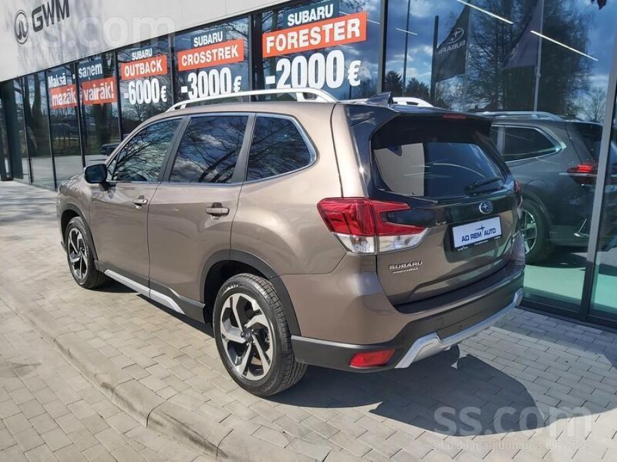 Brūns Subaru Forester 2025 Rīga, ar dzinēja tilpumu 2.00 L un nobraukumu 28 tūkst. km par 33200 €, foto 6 vietnē AUTOMOTO.COM.LV
