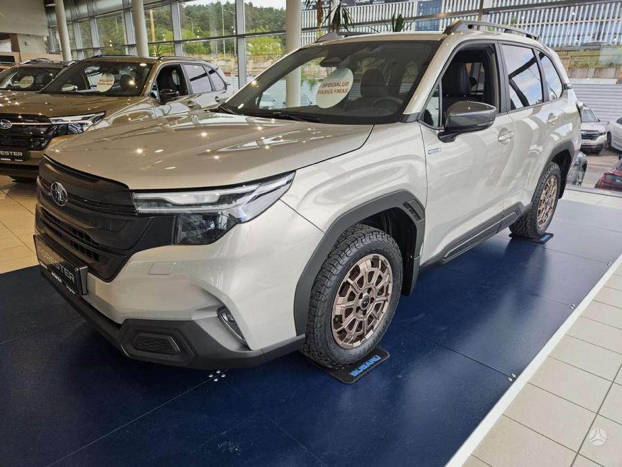 Brūns Subaru Forester 2026 Viļņa, ar dzinēja tilpumu 2.00 L un nobraukumu 15 tūkst. km par 38955 €, foto 1 vietnē AUTOMOTO.COM.LV