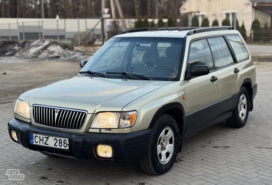 Subaru Forester 2001 Radviliškis, ar dzinēja tilpumu 2.50 L un nobraukumu 193 tūkst. km par 1650 €, foto 1 vietnē AUTOMOTO.COM.LV