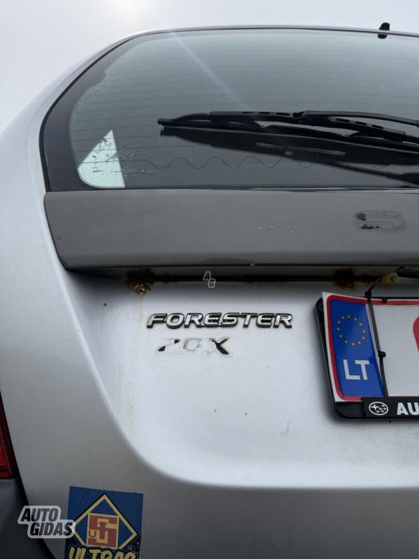 Subaru Forester 2002 Jurbarkas, ar dzinēja tilpumu 2.00 L un nobraukumu 228 tūkst. km par 3000 €, foto 7 vietnē AUTOMOTO.COM.LV