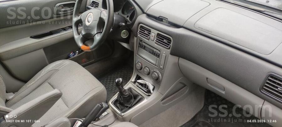 Subaru Forester 2002 in Riga, with an engine capacity of 2.00 L and mileage of 268 thousand km for 2500 €, photo 10 on AUTOMOTO.COM.LV