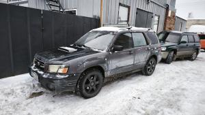 Subaru Forester 2003 in Kaisiadorys, with an engine capacity of 2.50 L and mileage of 237 thousand km for 1650 €, photo 5 on AUTOMOTO.COM.LV