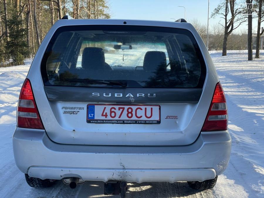 Subaru Forester 2003 Varėna, ar dzinēja tilpumu 2.00 L un nobraukumu 222 tūkst. km par 2600 €, foto 6 vietnē AUTOMOTO.COM.LV