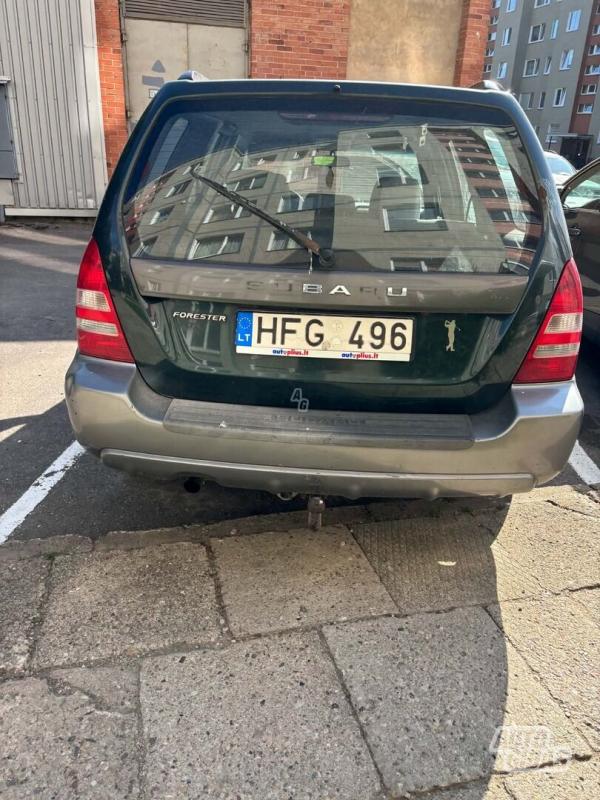 Subaru Forester 2003 in Siauliai, with an engine capacity of 2.00 L and mileage of 4 thousand km for 1100 €, photo 4 on AUTOMOTO.COM.LV