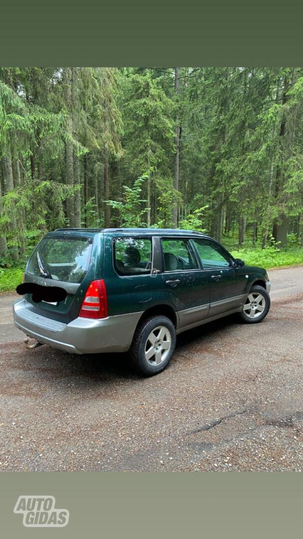 Subaru Forester 2003 in Telschi, with an engine capacity of 2.00 L and mileage of 40 thousand km for 1300 €, photo 1 on AUTOMOTO.COM.LV