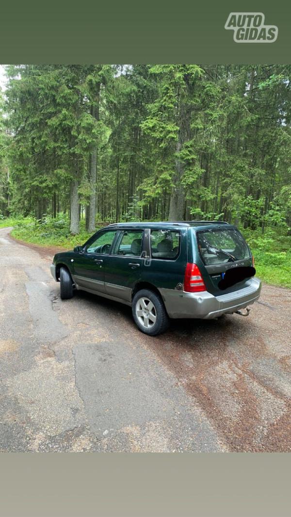 Subaru Forester 2003 in Telschi, with an engine capacity of 2.00 L and mileage of 40 thousand km for 1300 €, photo 2 on AUTOMOTO.COM.LV