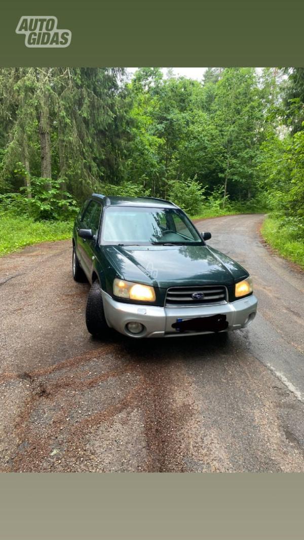 Subaru Forester 2003 in Telschi, with an engine capacity of 2.00 L and mileage of 40 thousand km for 1300 €, photo 4 on AUTOMOTO.COM.LV