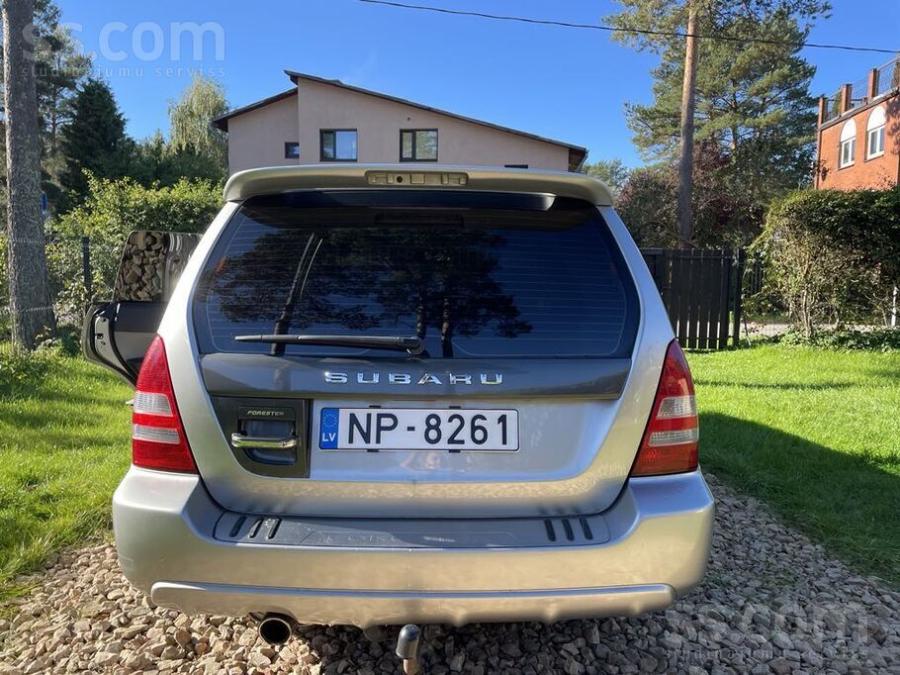 Subaru Forester 2005 in Riga, with an engine capacity of 2.50 L and mileage of 305 thousand km for 6200 €, photo 9 on AUTOMOTO.COM.LV
