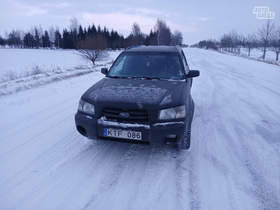 Subaru Forester 2005 in Siauliai, with an engine capacity of 2.00 L and mileage of 410 thousand km for 2200 €, photo 1 on AUTOMOTO.COM.LV