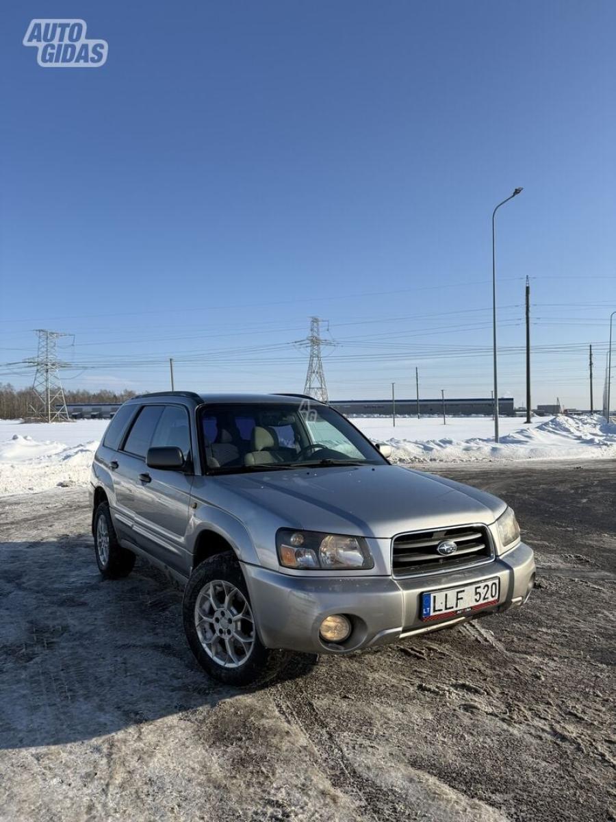 Subaru Forester 2005 in Panevezys, with an engine capacity of 2.50 L and mileage of 200 thousand km for 2350 €, photo 13 on AUTOMOTO.COM.LV