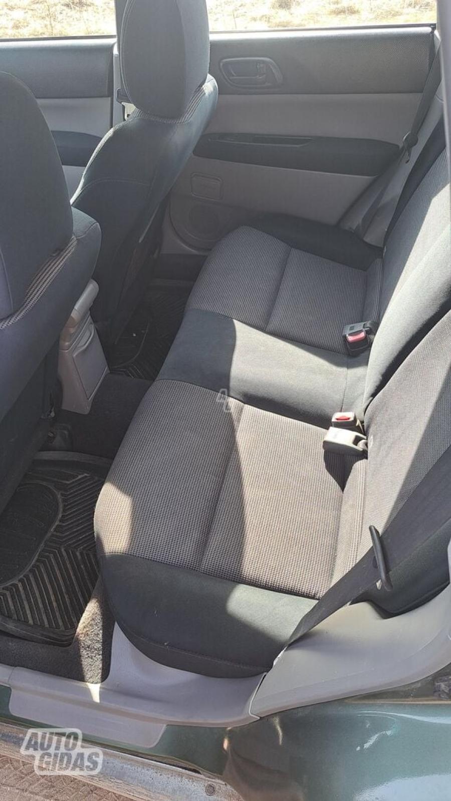 Subaru Forester 2005 Zarasai, ar dzinēja tilpumu 2.00 L un nobraukumu 245 tūkst. km par 3500 €, foto 6 vietnē AUTOMOTO.COM.LV